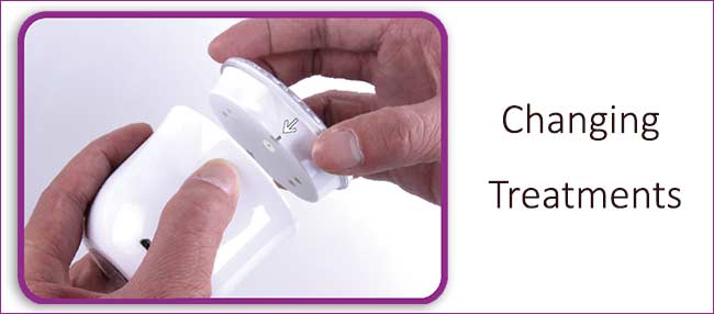Helpful Tips - Changing Treatments | LumaSoothe